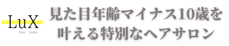 料金/メニュー | 三鷹の白髪ぼかし専門美容室｜LuX Hair Salon